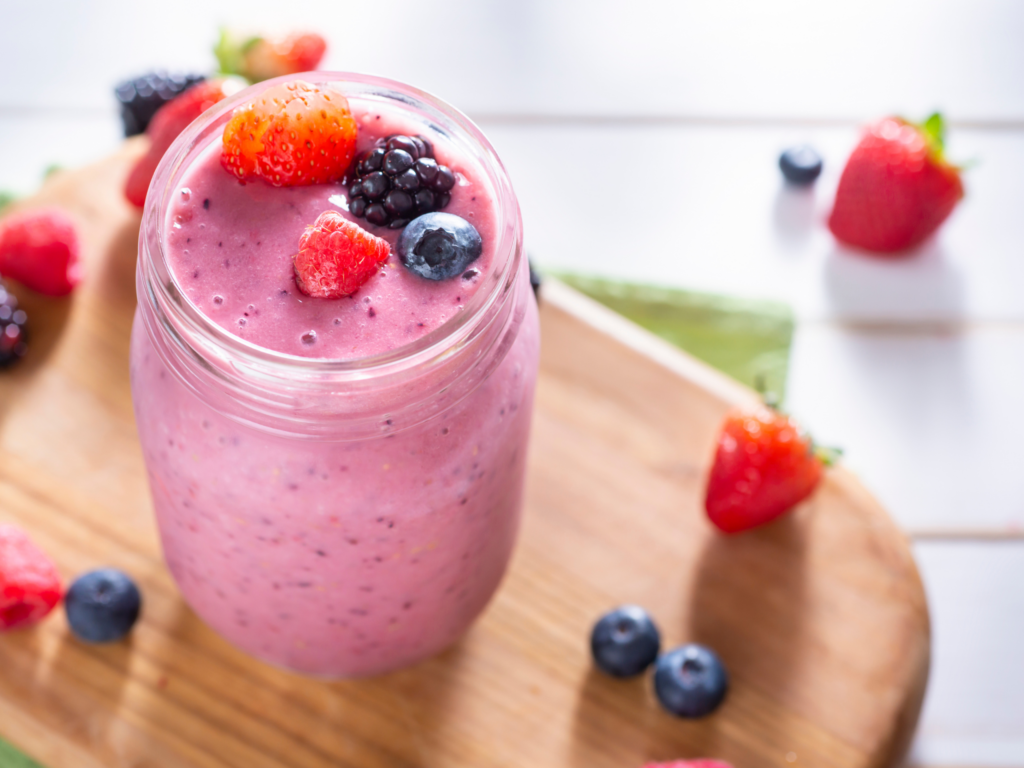 Berry Bonanza Smoothie - Stonyfield